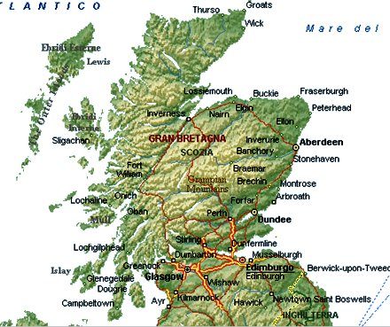 Cartina Stradale Scozia Pdf | Tomveelers